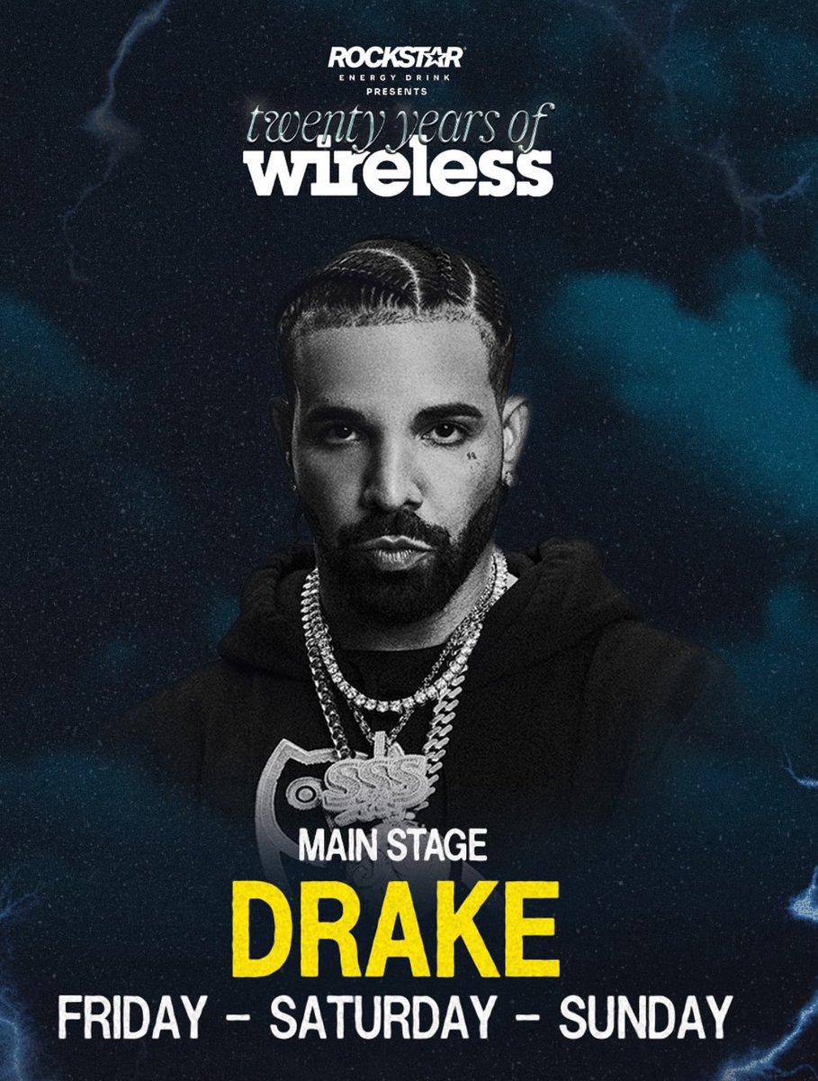 Drake to Headline Three Massive Nights at Wireless Festival UK | RGM